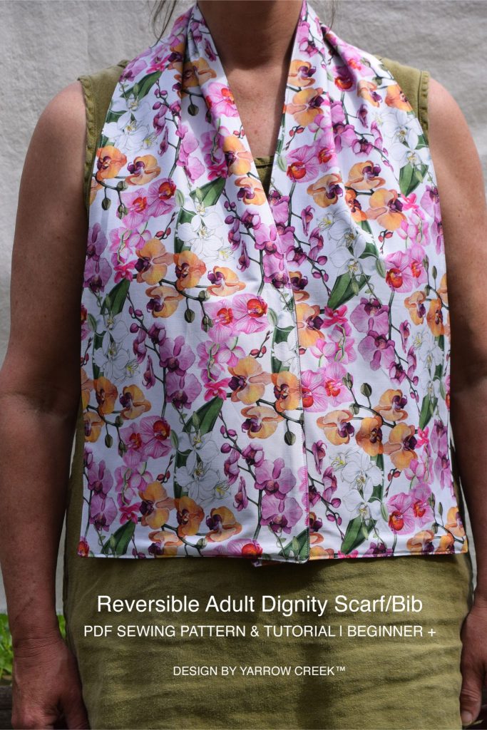 Reversible Dignity Scarf PDF Tutorial