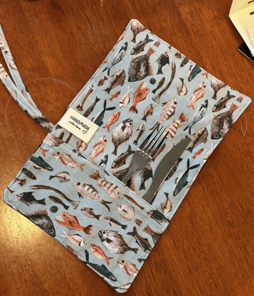 Cutlery | Utensil Rolled Holder PDF Sewing Pattern